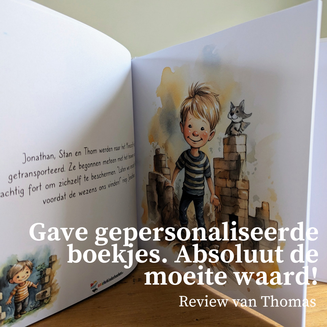 Maak een uniek en gepersonaliseerd kinderboek – Unieke kinderboeken